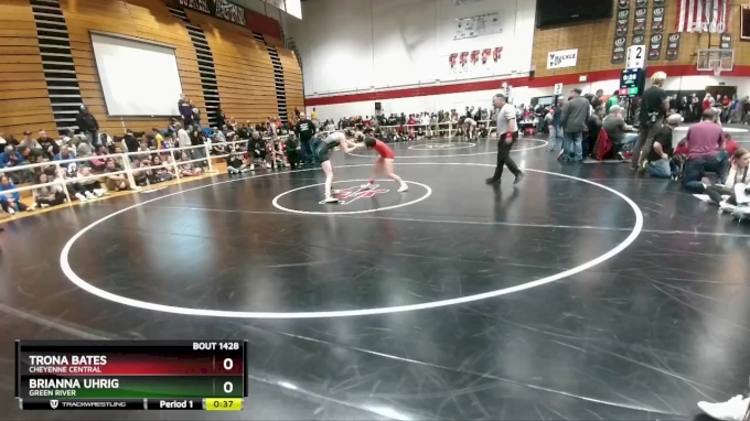 110 lbs Cons. Semi - Brianna Uhrig, Green River vs Trona Bates ...