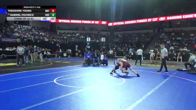 132 lbs Consi Of 32 #2 - Theodore Young, Whitney (SJ) vs Gabriel ...