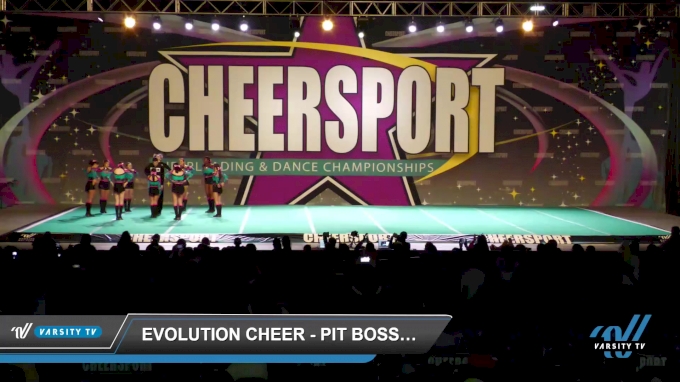 Evolution Cheer - Pit Bosses [2022 L3 Senior Coed - D2 - Small] 2022 ...