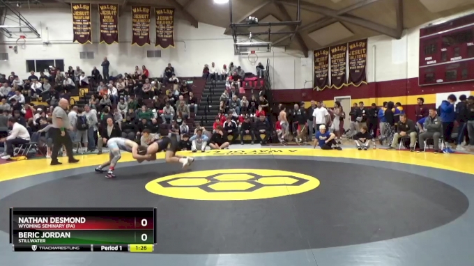 120 lbs Semifinal - Nathan Desmond, Wyoming Seminary (PA) vs Beric ...