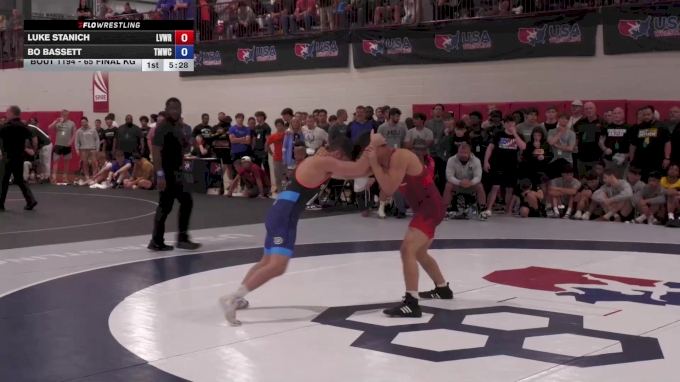 65 Final kg Champ. Round 3 - Luke Stanich, Lehigh Valley Wrestling RTC ...