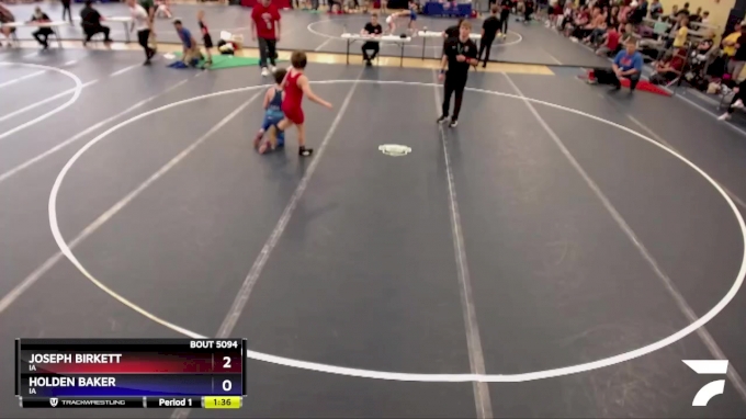 93 lbs Round 3 - Joseph Birkett, IA vs Holden Baker, IA