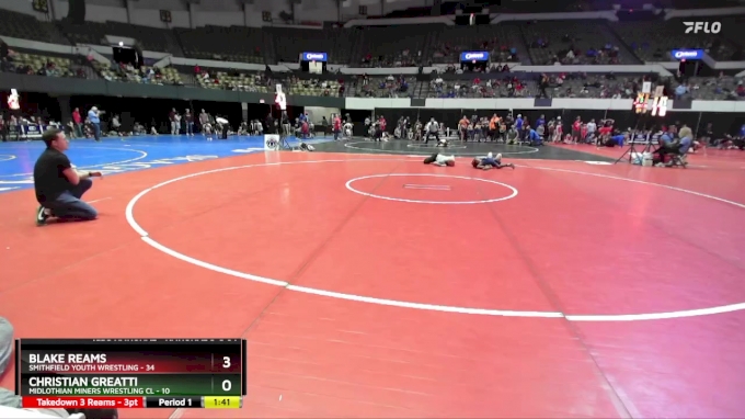 National 3-5 64 Cons. Round 3 - Blake Reams, Smithfield Youth Wrestling ...