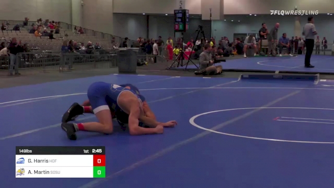 149 lbs C Of 16 #2 - Greyson Harris, Hofstra vs Alek Martin, South ...
