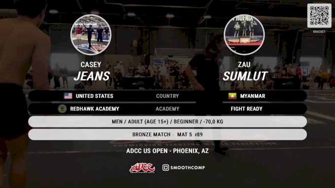 Zau Sumlut vs Casey Jeans 2024 ADCC Phoenix Open