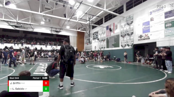 175 lbs Cons. Round 3 - Luke Salcido, Villa Park vs Jaden Griffin ...