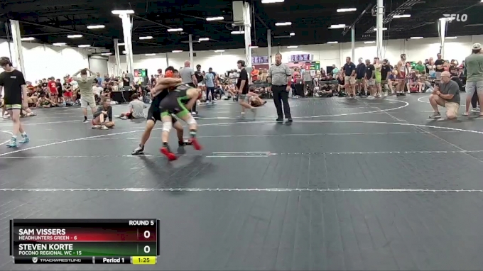 132 lbs Round 5 (8 Team) - Steven Korte, Pocono Regional WC vs Sam ...
