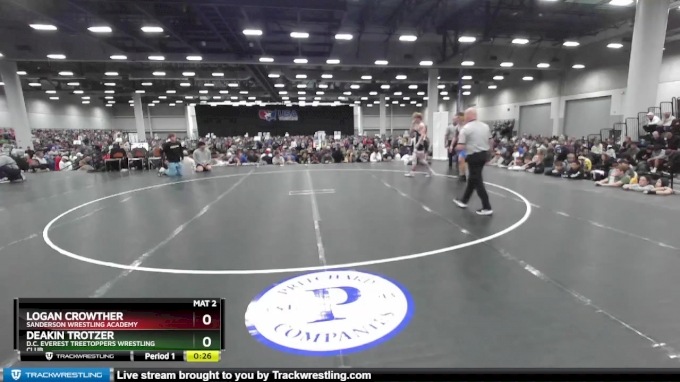 144 lbs Cons. Round 10 - Deakin Trotzer, D.C. Everest Treetoppers ...