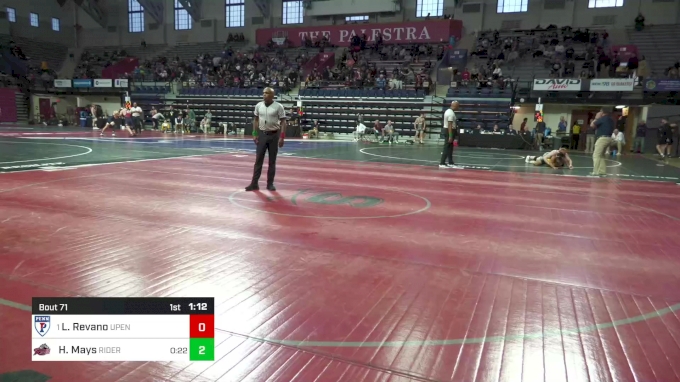 165 lbs Round Of 16 - Lucas Revano, Univ Of Pennsylvania vs Hunter Mays ...
