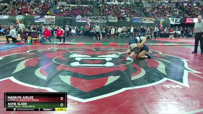 G - 185 lbs Semifinal - Katie Slade, Great Falls / Msdb (Girls) vs ...