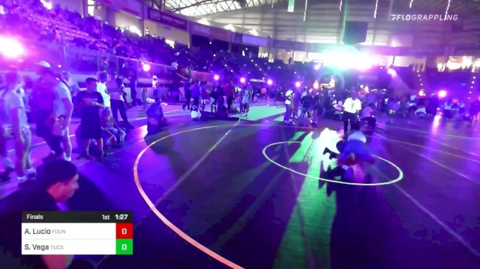 126 lbs Final - Anthony Lucio, Fountain Valley vs Sergio Vega, Tucson Cyclones