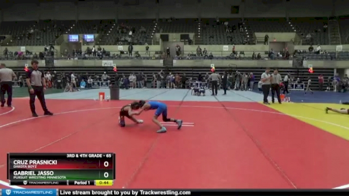 65 lbs 1st Place Match - Gabriel Jasso, Pursuit Wresting Minnesota vs ...