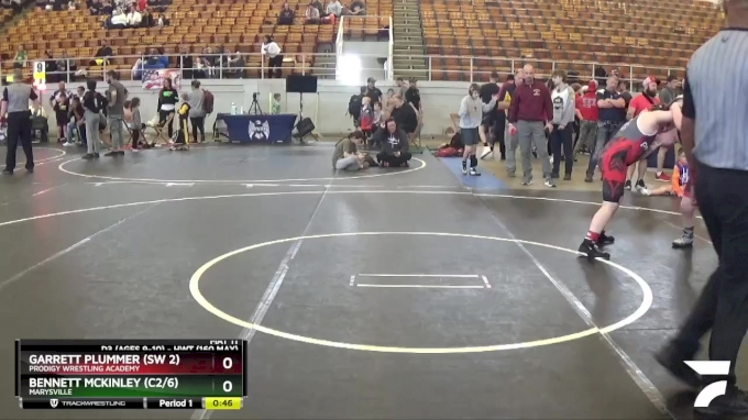 5th Place Match - Bennett McKinley (c2/6), Marysville vs Garrett ...