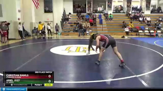 172 lbs 3rd Place Match - Christian Rawls, Stanhope Elmore vs Ariel ...