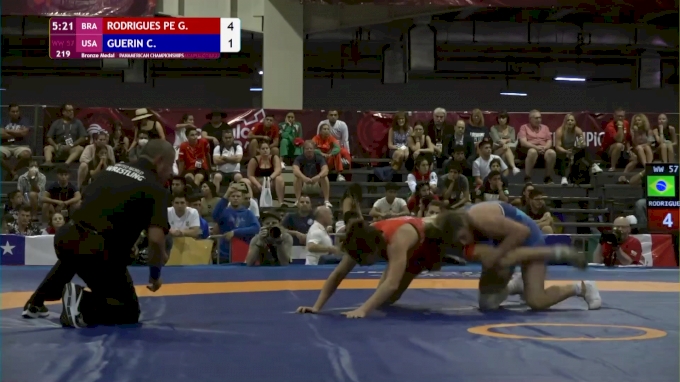 57 kg Bronze - Giullia Rodrigues, BRA vs Cameron Guerin, USA