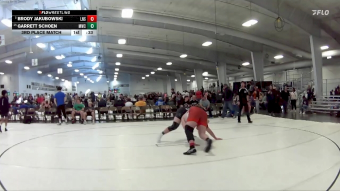 288 lbs 3rd Place Match - Brody Jakubowski, Leprechaun Wrestling vs ...
