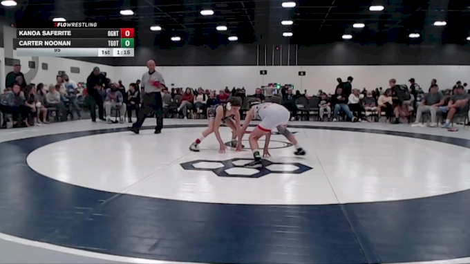 95 lbs Round 5 (6 Team) - Carter Noonan, Team Gotcha vs Kanoa Saferite ...