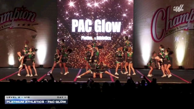 Platinum Athletics - PAC Glow [2025 L2 - U16 Day 1] 2025 Champion Cheer ...