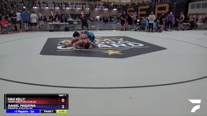 175 lbs Quarterfinal - Max Kelly, Viking Wrestling Club (IA) vs Daniel ...