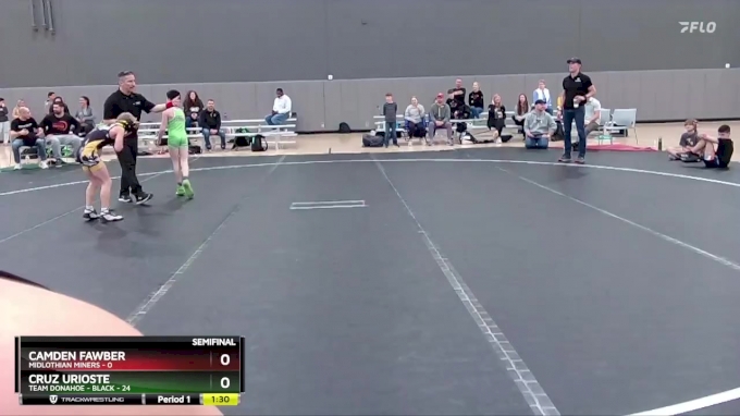 64 lbs Semis & 1st Wrestleback (8 Team) - Colin Lloyd, Midlothian ...