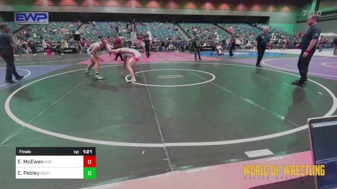 170 lbs Final - Ezekiel McEwen, Mat Demon Wrestling Club vs Christian ...