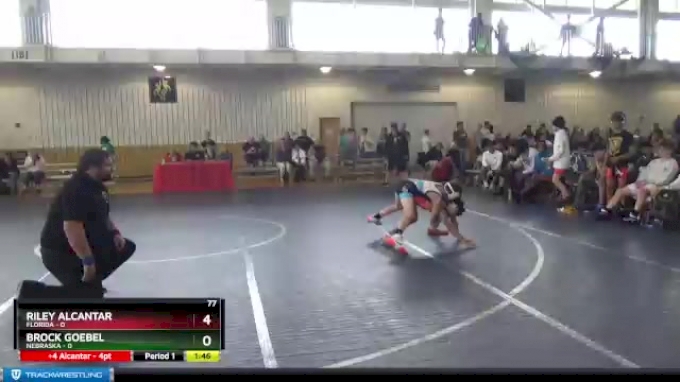77 lbs Placement Matches (16 Team) - Riley Alcantar, Florida vs Brock ...