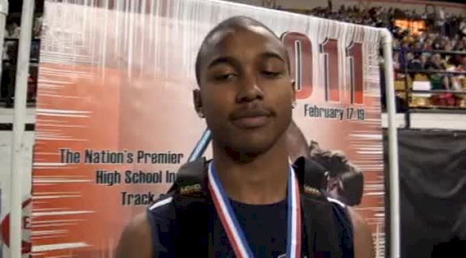 Darian Brooks 60m champ 2011 Simplot Games