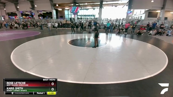 119 lbs Cons. Semi - Karis Smith, Bandit Combat Sports vs Rose Letsche ...
