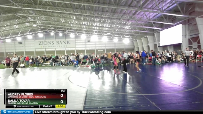 90-93 lbs Semifinal - Dalila Tovar, Prosser Wrestling Academy vs Audrey ...