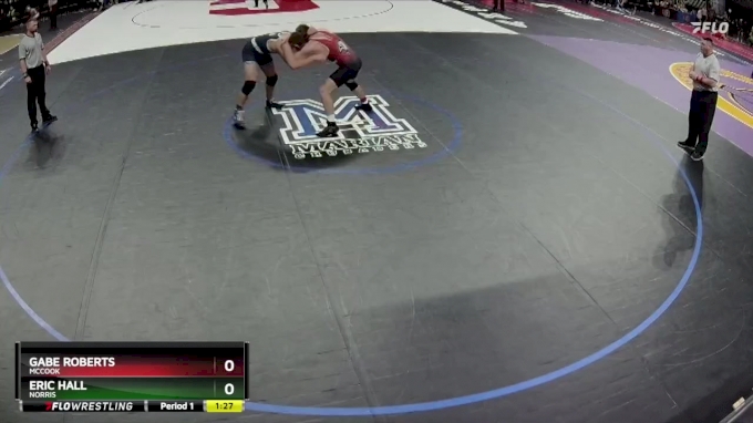 Champ. Round 1 - Eric Hall, Norris vs Gabe Roberts, McCook