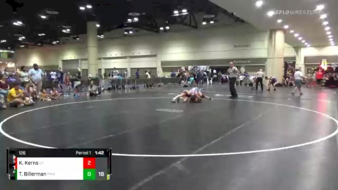 126 lbs Round 6 (10 Team) - Kevin Kerns, Griffin Fang vs Tucker ...