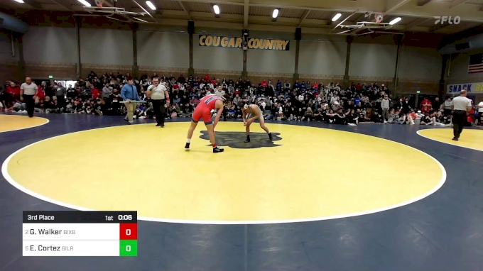 129 lbs 3rd Place - Gage Walker, Bixby (OK) vs Elijah Cortez, Gilroy