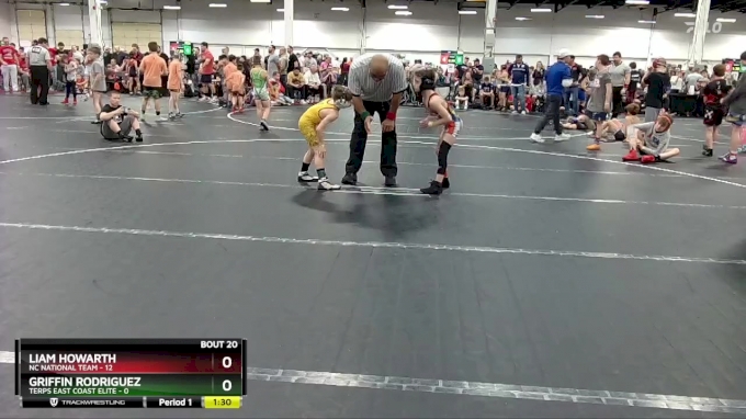 56 lbs Round 5 (8 Team) - Liam Howarth, NC National Team vs Griffin ...