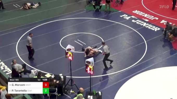 132 lbs Round Of 64 - Gavin Morcom, Western Wayne vs Patrick Tarantella ...