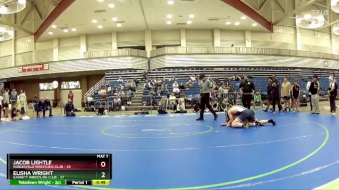 150 lbs Finals (2 Team) - Jacob Lightle, Noblesville Wrestling Club vs ...