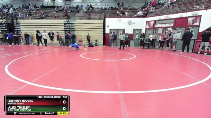 138 lbs Cons. Round 4 - Johnny Irving, Fishers Tigers vs Alex Tinsley ...