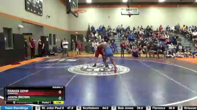197 lbs Round 3 - Jason Brown, Huntsville vs Parker Kemp, Sparkman