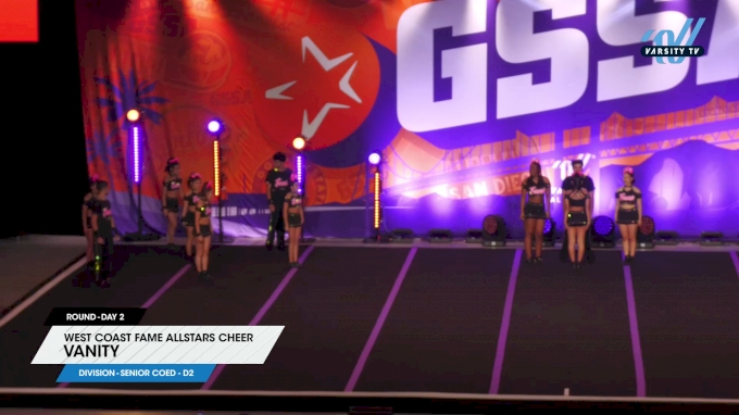 West Coast Fame Allstars Cheer - VANITY [2024 L4 Senior Coed - D2 Day 2 ...