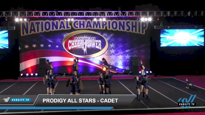 Prodigy All Stars - Cadet [2022 L1 Youth Day 2] 2022 American Cheer ...