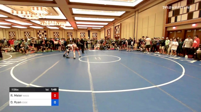 113 lbs Consi Of 4 - Ryan Meier, Massachusetts vs Devin Ryan, Edge ...
