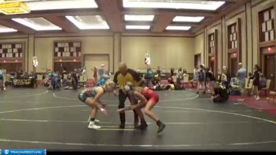 100 lbs Round 3 (8 Team) - Sara Pauls, Steel Valley Vixens vs Julia ...