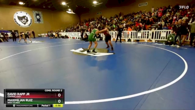 190 lbs Cons. Round 2 - Maximilian Ruiz, Brea Olinda vs David Rapp Jr ...