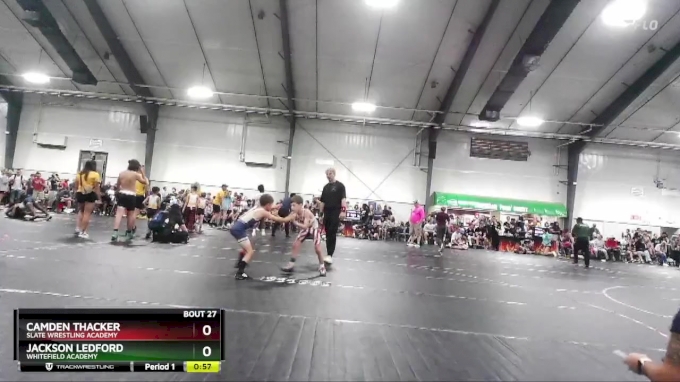 58/62 Semifinal - Camden Thacker, Slate Wrestling Academy vs Jackson ...