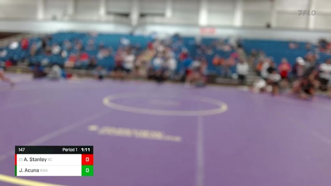 147 lbs Champ. Round 2 - Avery Stanley, Rensselaer Central vs Jairo ...
