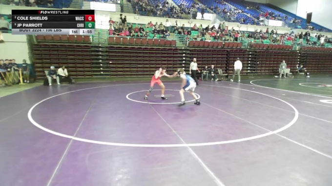 106 lbs Consi Of 8 #2 - Cole Shields, Waccamaw vs JP Parrott, Christ Church