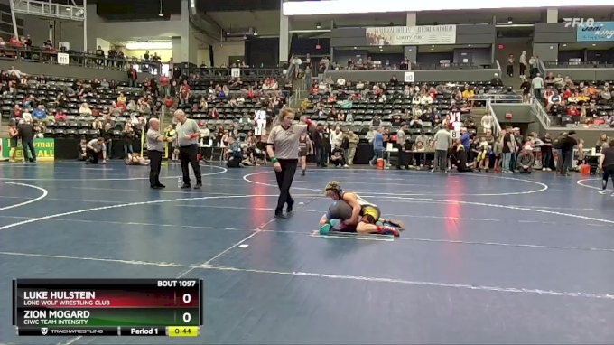 85 lbs Champ. Round 1 - Zion Mogard, CIWC Team Intensity vs Luke ...