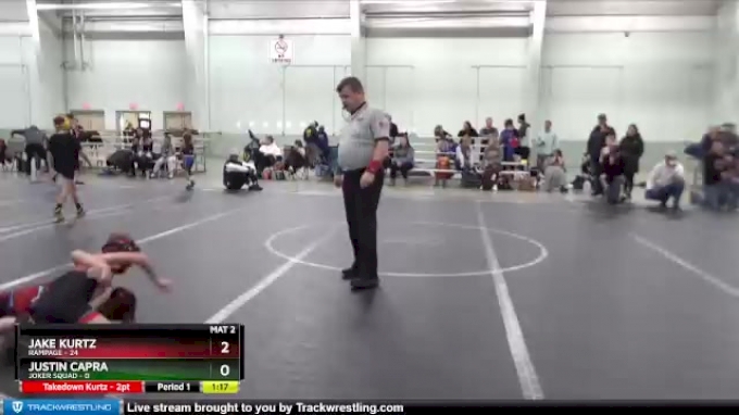 64 lbs Round 4 (8 Team) - Jake Kurtz, Rampage vs Justin Capra, Joker Squad