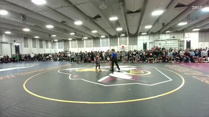 110 lbs Champ. Round 2 - Kristen Hockett, Roosevelt vs Yazmin Nevarez ...