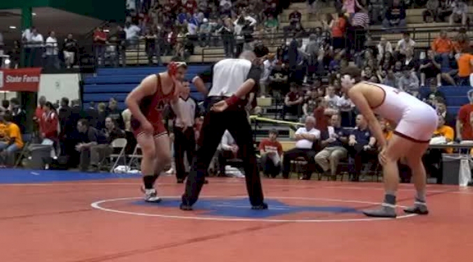 180 lbs finals Nick Cobb Allen vs. Chad Wampler