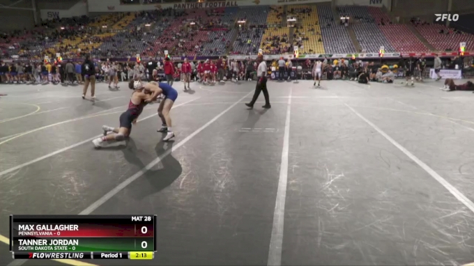 125 lbs Quarters & 1st Wb (16 Team) - Max Gallagher, Pennsylvania vs ...